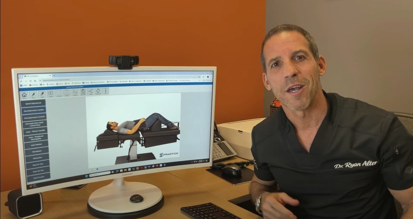 Animation of Spinal Decompression - Alter Chiropractic