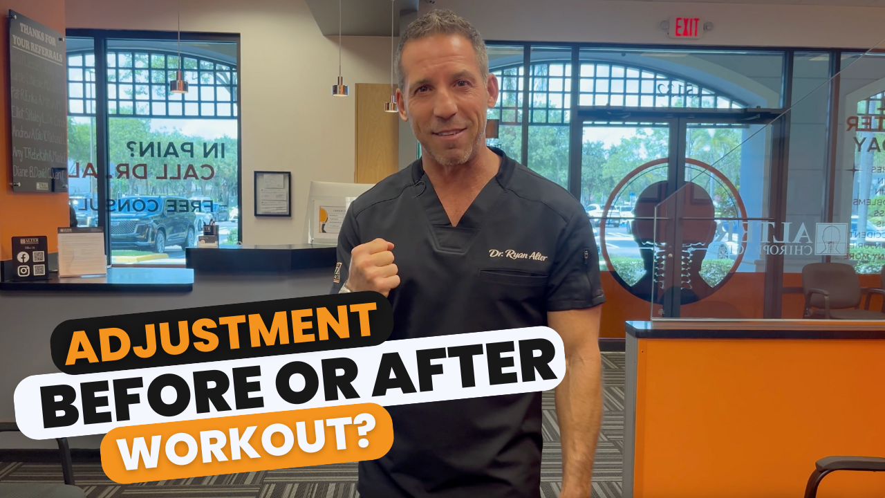 Getting Adjusted Before Or After The Gym? - Alter Chiropractic